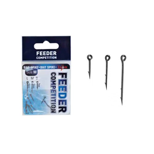 10 Stk. FEEDER COMPETITION BAIT SPIKE, KÖDER SPIKES FÜR HAAR RIGS ...