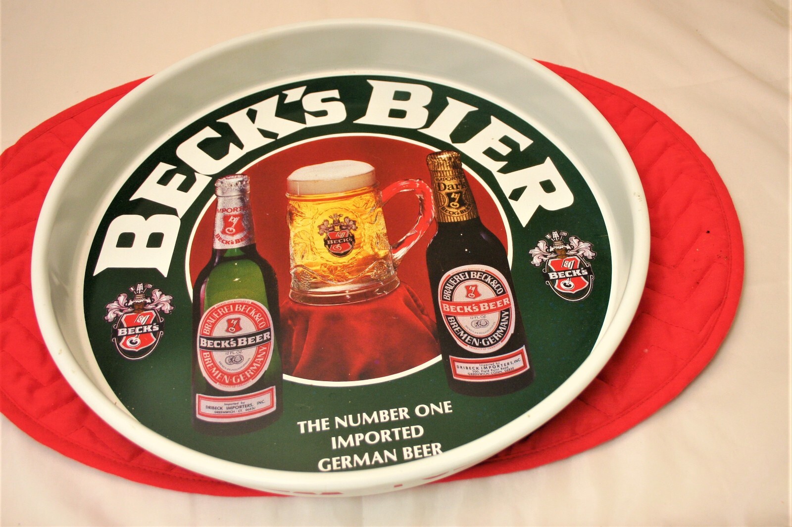 Beck's Bier Tray - pre-owned | eBay