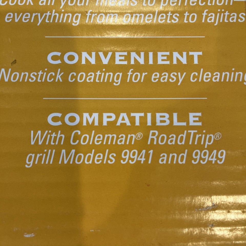 Coleman Stove Aluminum Griddle Compatible Grill Model 9941 & 9949 | eBay