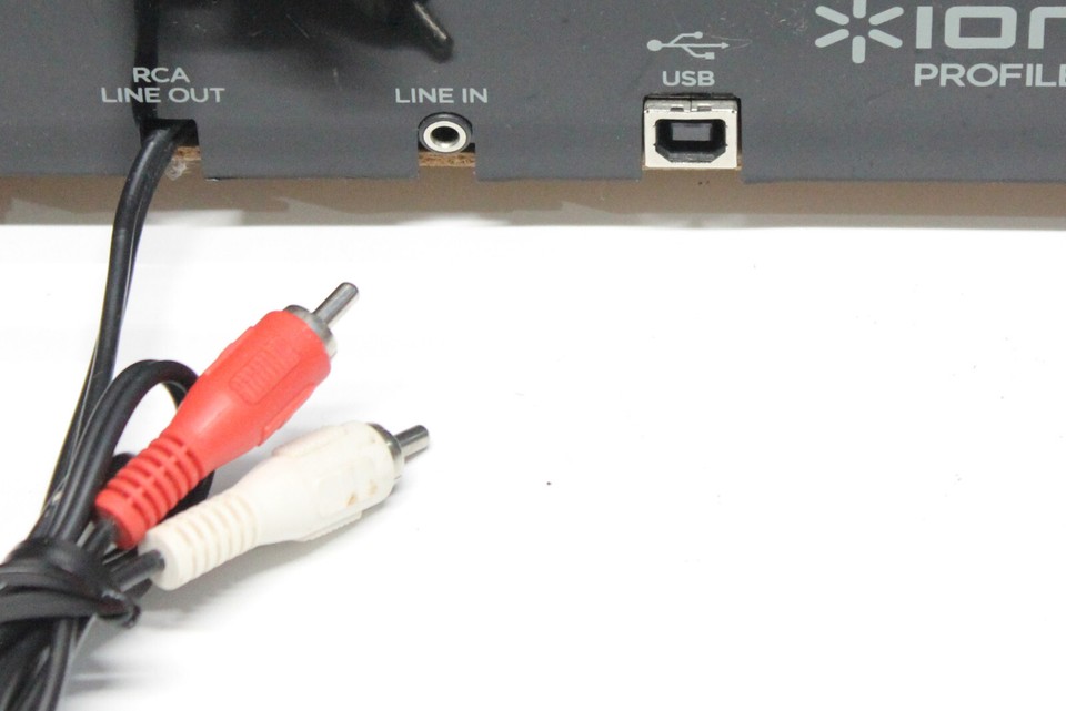 ION Profile Pro LP Vinyl-to-MP3 USB Turntable with Input Tested and ...