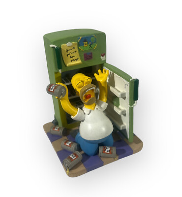 The Simpsons Oh Cruel Fate Homer Sculpture Figurine No Beer in ...