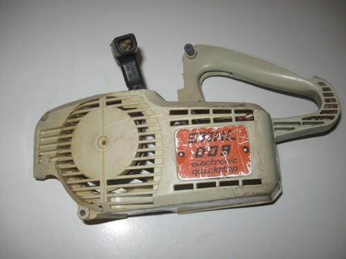 Stihl 009 chainsaw Starter, Housing trigger Handle assembly ...