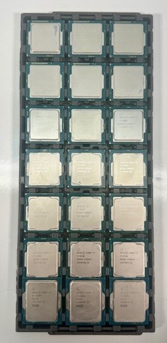 Intel Core i5 i7 mixed lot - 4th gen thru 12th gen 12500 8700 7700 6700 ...