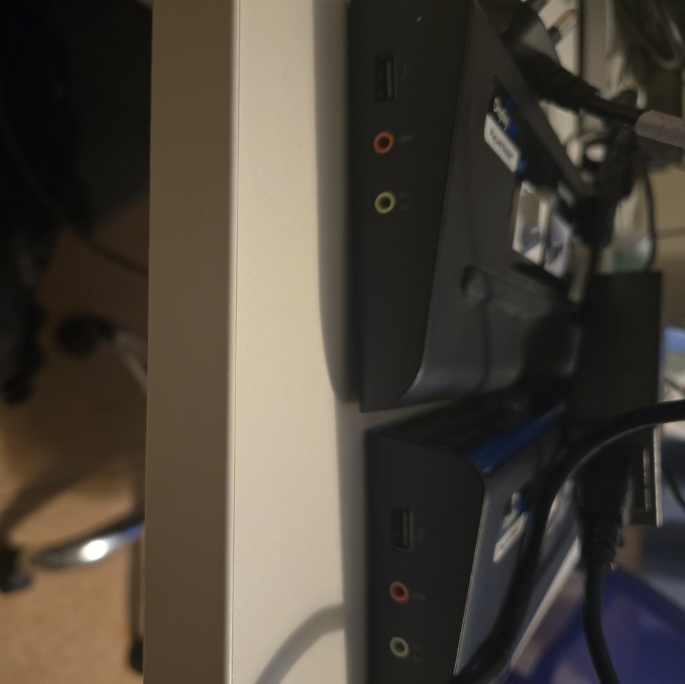 2x Targus acp71eu USB 3.0 SuperSpeed Dual Video Docking Stations with 1 ...