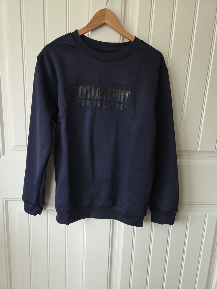 Taylor Swift Eras Tour Blue Crewneck XLarge NWT Official Tour ...
