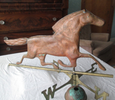 Weathervanes & Lightning Rods - Copper Cow