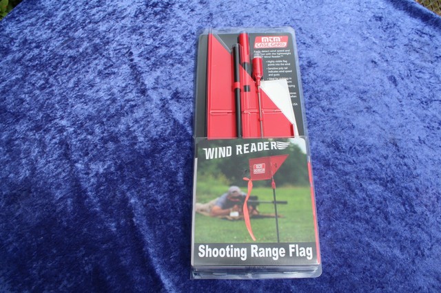 Mtm Wind Reader Shooting Range Flag Orange W/flag And Ste Shooting WRF ...