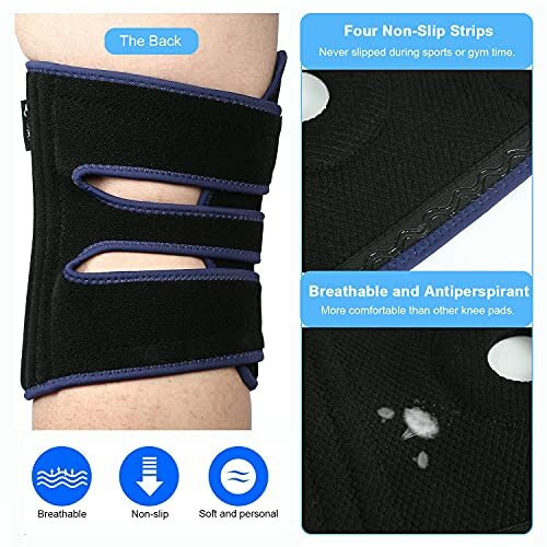 3XL/4XL Plus Size Knee Brace Extra Large Open-Patella Stabilizer ...