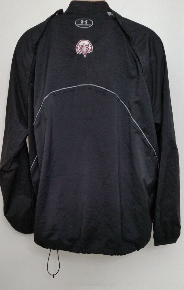 Under Armour Convertible Baseball Jacket Mens XL 1/2 Zip Eastern ...