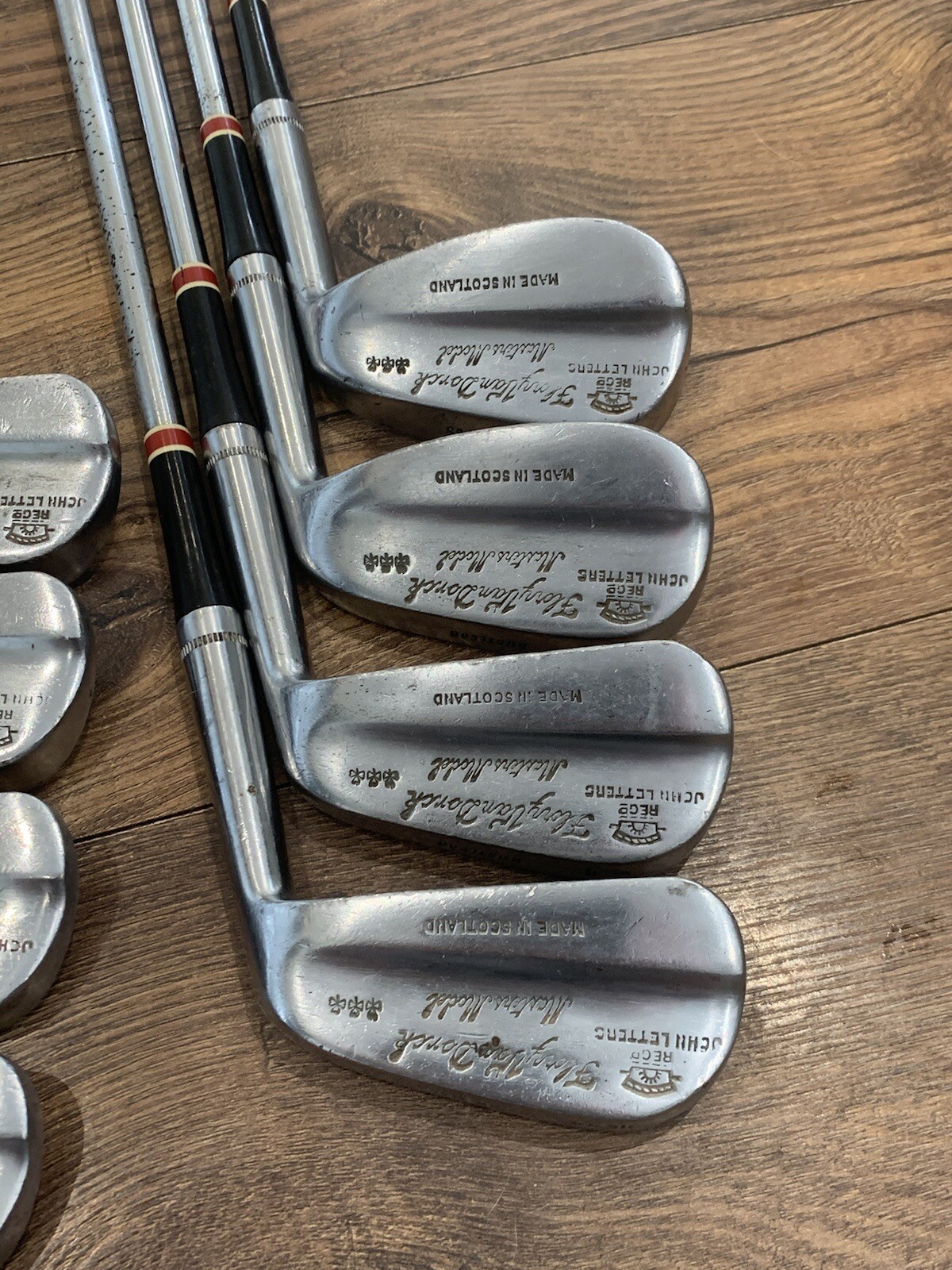 Rare Vintage John Letters Master Model Iron Set 2-9 / Flory Van Donck ...