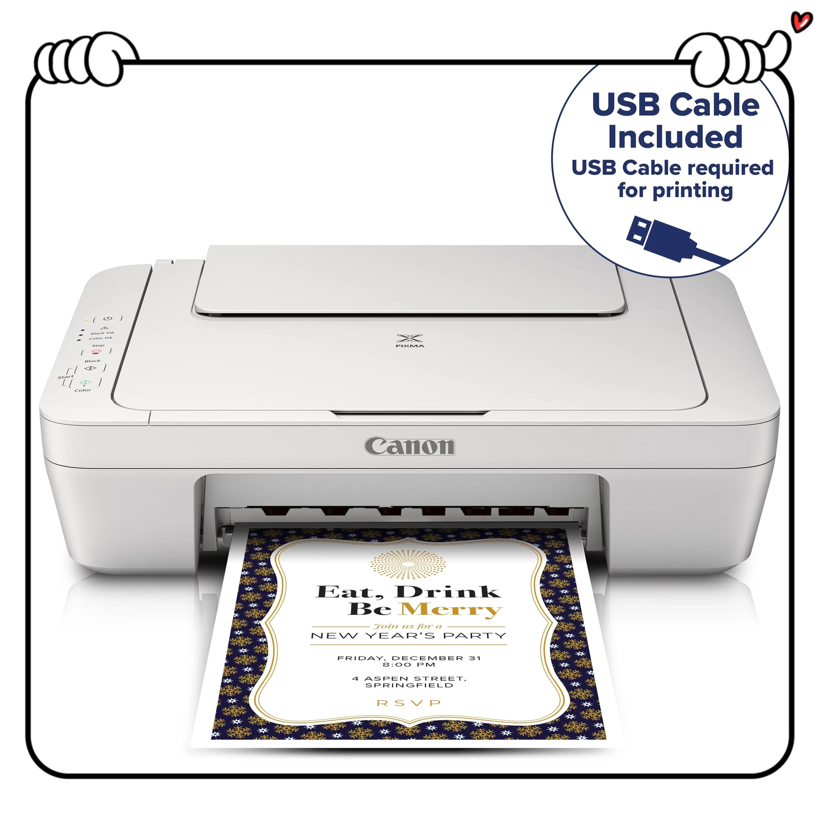 Canon Pixma MG2522 All-in-One Inkjet Printer Scanner and Copier ...