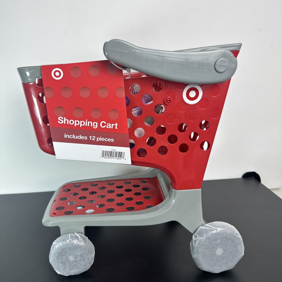 Target Toy Shopping Cart 12 Pieces Kids Target Mini Cart NEW Never ...