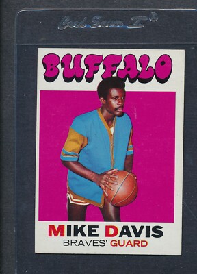 1971/72 Topps #099 Mike Davis Braves EX/MT *1169 | eBay