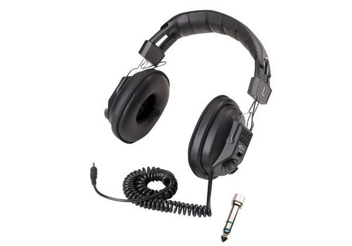 METAL DETECTOR HEADPHONES DUAL VOLUME CONTROL - USE WITH WHITES ...
