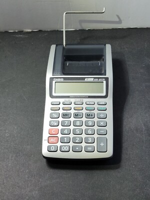 CASIO HR-8TM Portable Printing Calculator 12-Digit LCD Display-TESTED ...