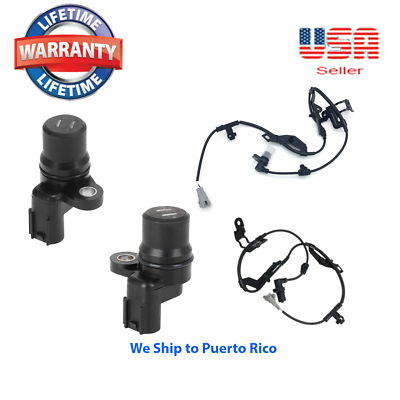 4 X ABS Wheel Speed Sensor Front Rear Left & Right Fit: Tacoma 2001 ...