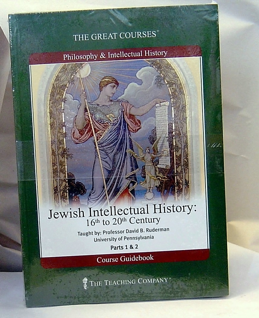 Jewish Intellectual History 16th to 20th Century Great Courses Teaching ...