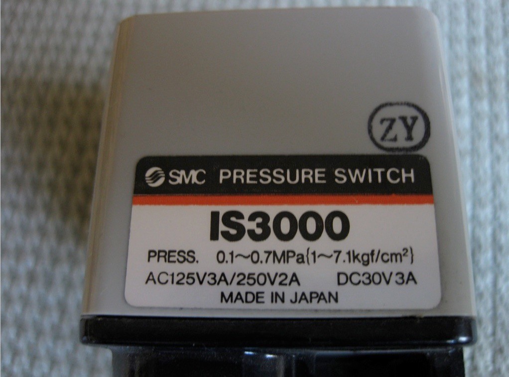 SMC IS3000 Air Pressure Switch Pneumatic 125-250VAC 30VDC 3A Japan | eBay