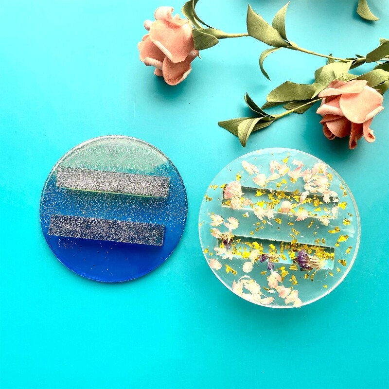 Phone Stand Silicone Resin Mold Business Card Holder Resin Mold Coaster ...