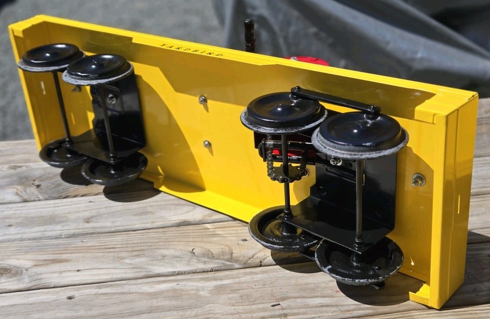 1950s Doepke Yardbird Hand Car Outside Train Railroad 7.5 Inch Toy | eBay