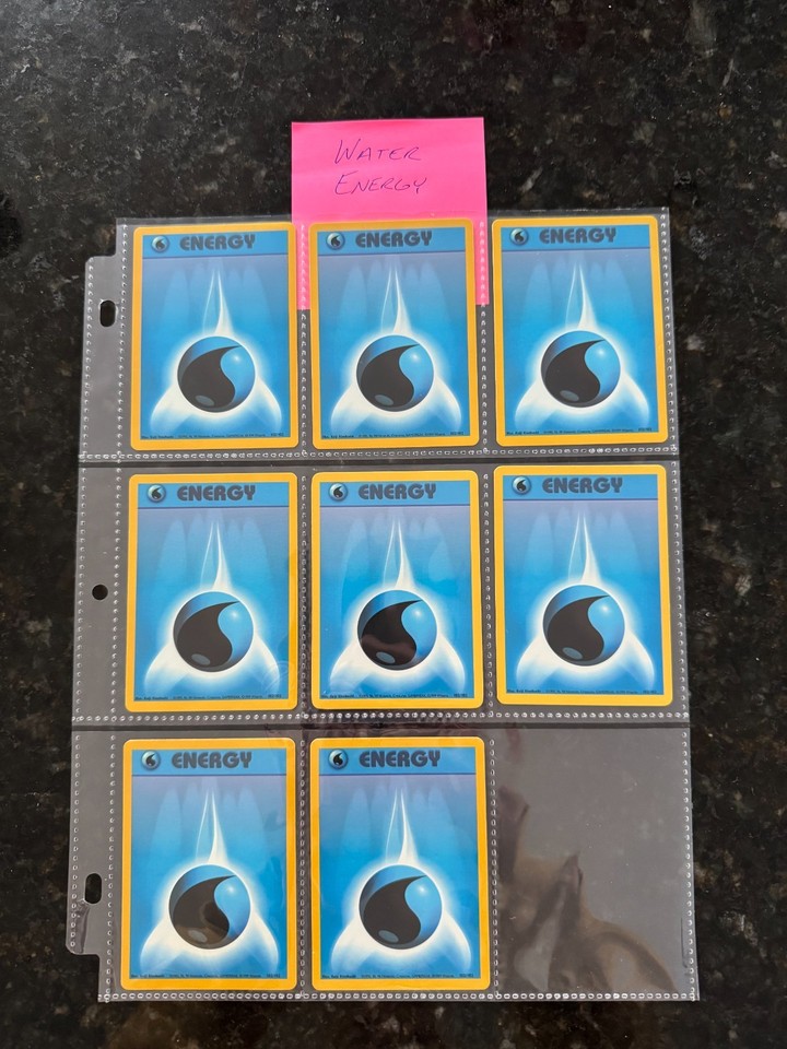 Pokémon Base Set Energy Card Assortment | eBay