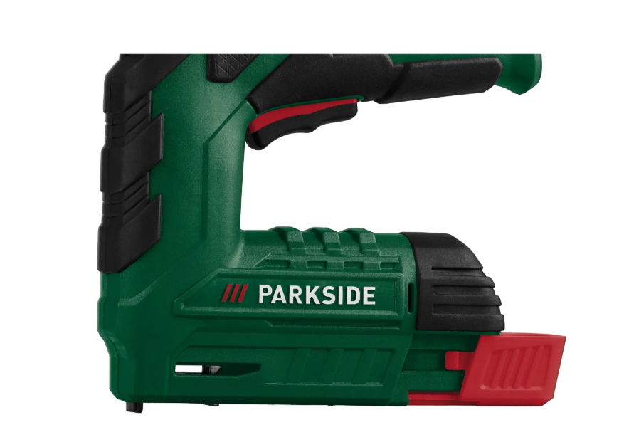 Parkside Cordless Nailer Stapler Nail Gun Tacker 4V Li-Ion -PAT 4 D6 ...