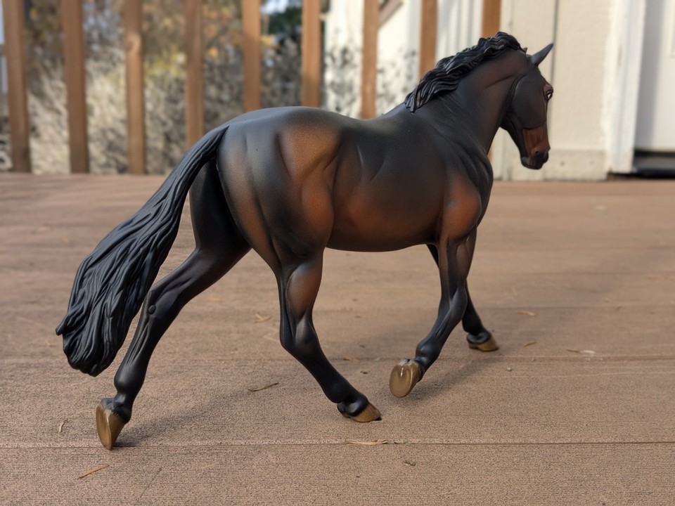 Breyer Model Horse OOAK Traditional Custom Seal Bay Cleveland Bay | eBay