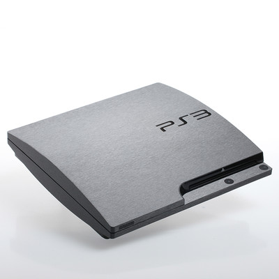 Brushed Slate PS3 slim Textured Skins -Full Body Wrap- decal sticker ...