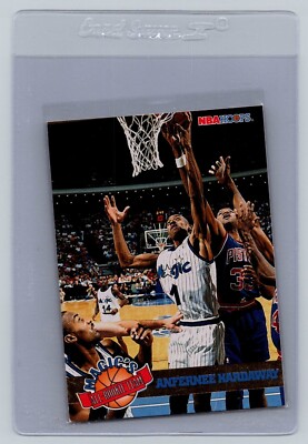 1993-94 Hoops #3 Anfernee Hardaway Magic's All-Rookies----ROOKIE | eBay