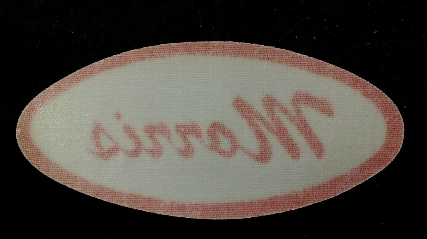 Morris Vintage 1960s Cursive Name Patch Uniform Shirt… - Gem