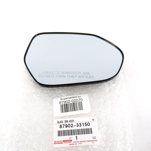 Genuine OEM Toyota 87902-02070 Passenger RH Side Mirror Glass | eBay