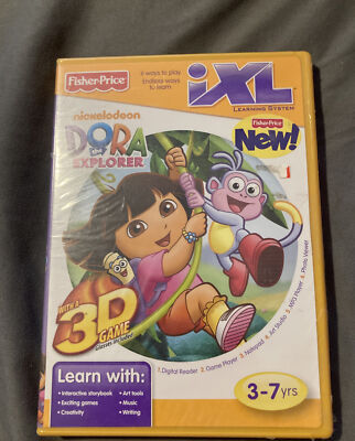 Fisher Price IXL Learning System "Dora The Explorer" CD-ROM {2842} BN ...
