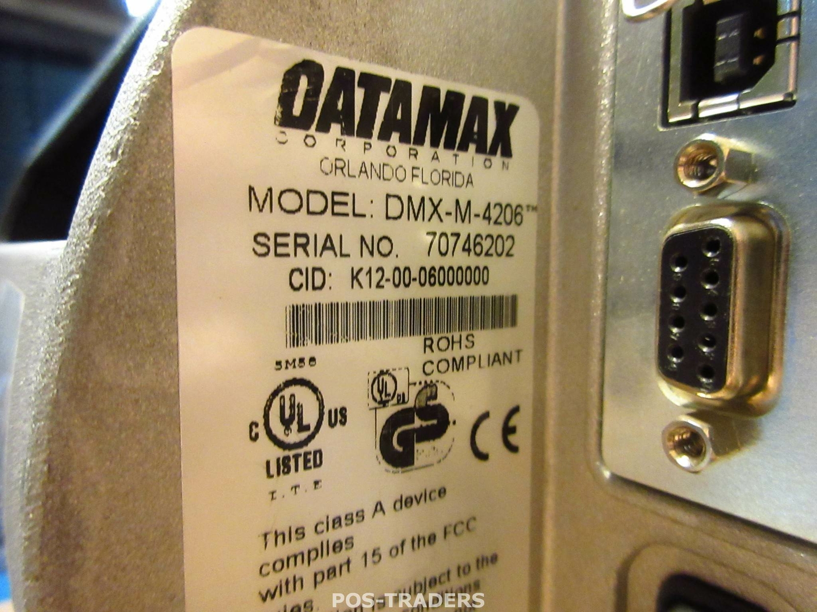 DATAMAX DMX-M-4206 USB Direct Thermal Label Drucker 203DPI Printer BAD ...