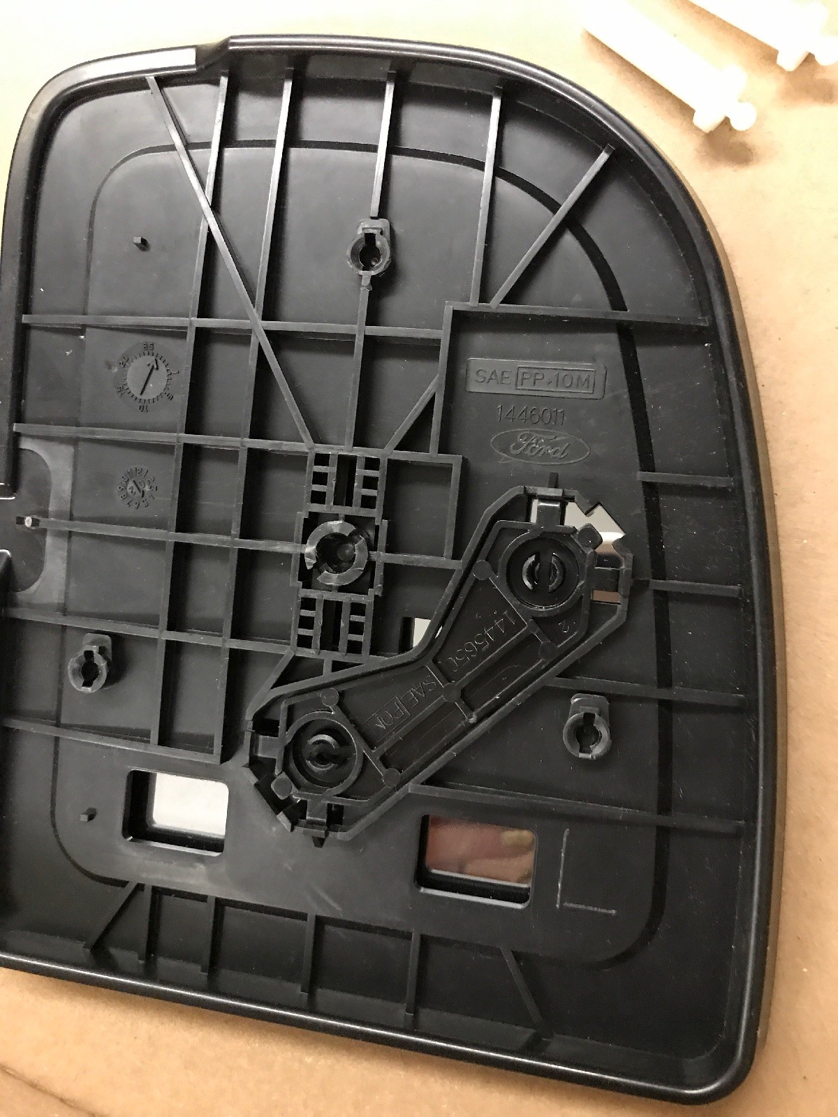 F81Z-17K707-BB New OEM Ford Mirror Glass Assembly F81Z17K707BB | eBay