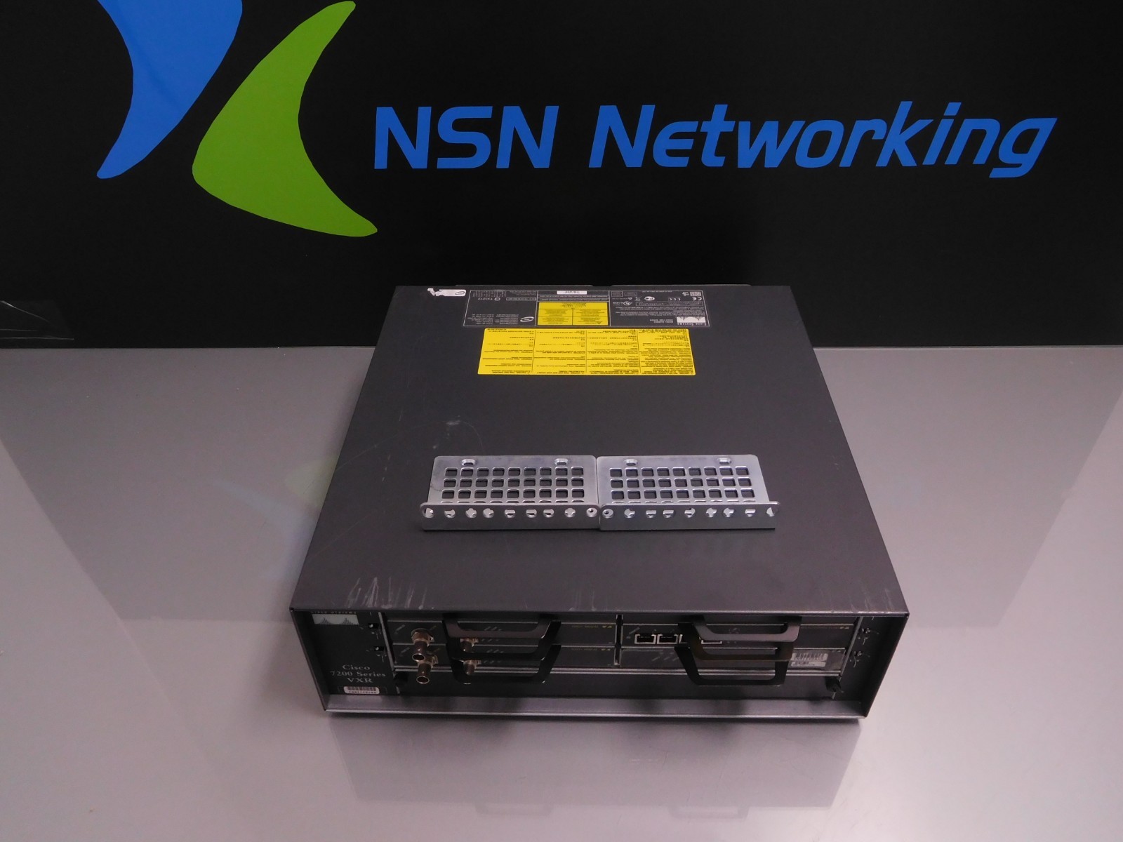 Cisco 7200 VXR 7206VXR Router w/ NPE-G1 SA-VAM2 PA-T3+ PA-MC-4T1 Dual ...