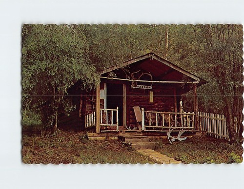 Postcard Robert W Service's Cabin Dawson City Yukon Canada | eBay
