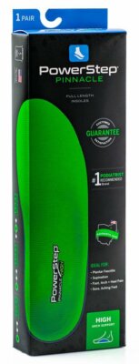 Powerstep Pinnacle HIGH ARCH (All Sizes) Orthotic Arch Support Insole ...