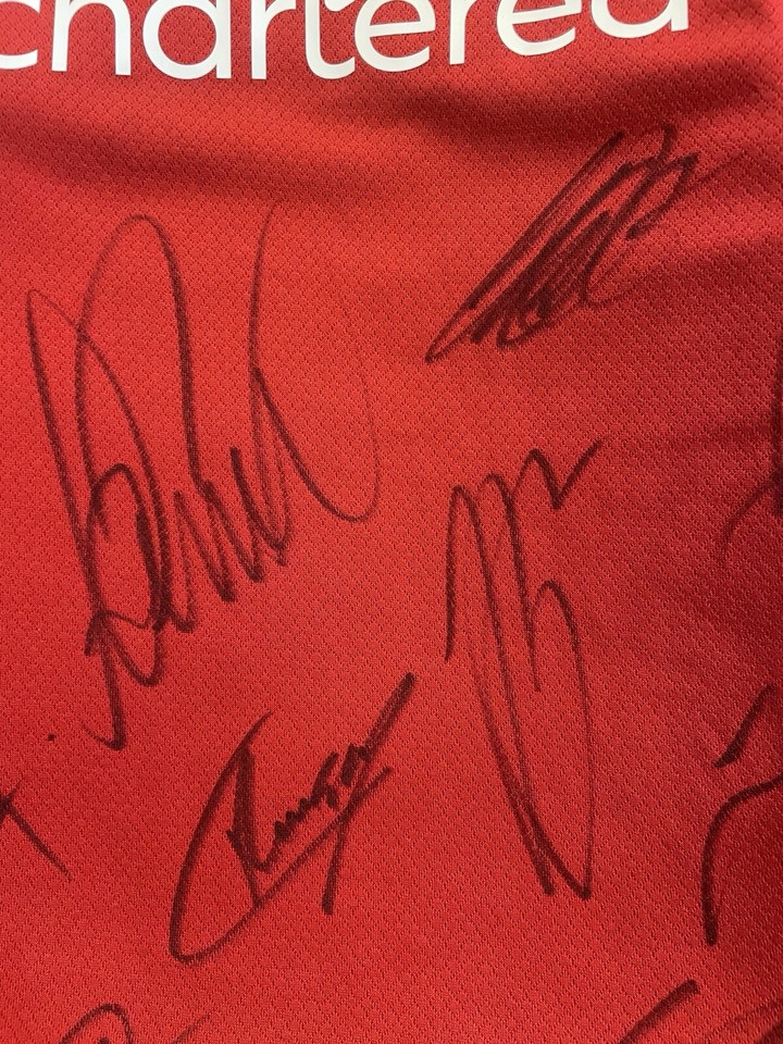 Liverpool FC Signed 2023/24 Squad Boxed Home Shirt | eBay UK