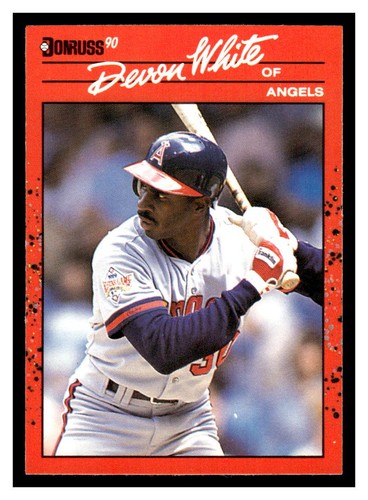 1990 Donruss #226 Devon White - California Angels | eBay