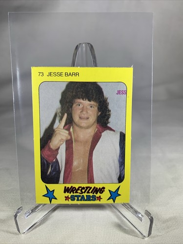 1986 Monty Gum Super Wrestling Stars Jesse Barr #73 | eBay
