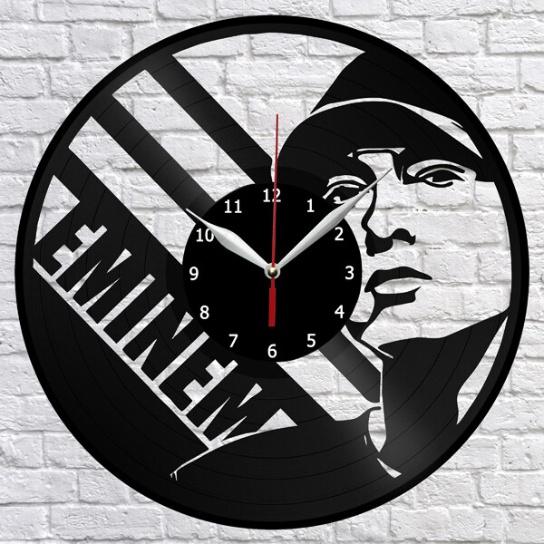 Eminem Vinyl Record Wall Clock Art Decor Original Gift 12''30cm 2015 | eBay