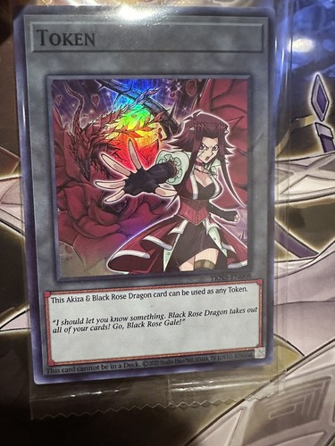 Yu-Gi-Oh! Azika & Black Rose Dragon Token TKN5-EN008 - Infinite ...