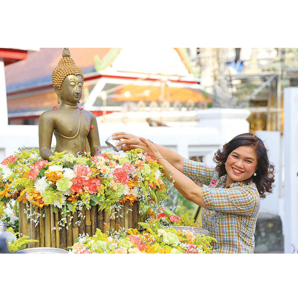 Thai Traditional Perfume Nangroy Scented Songkran Festival Water ...