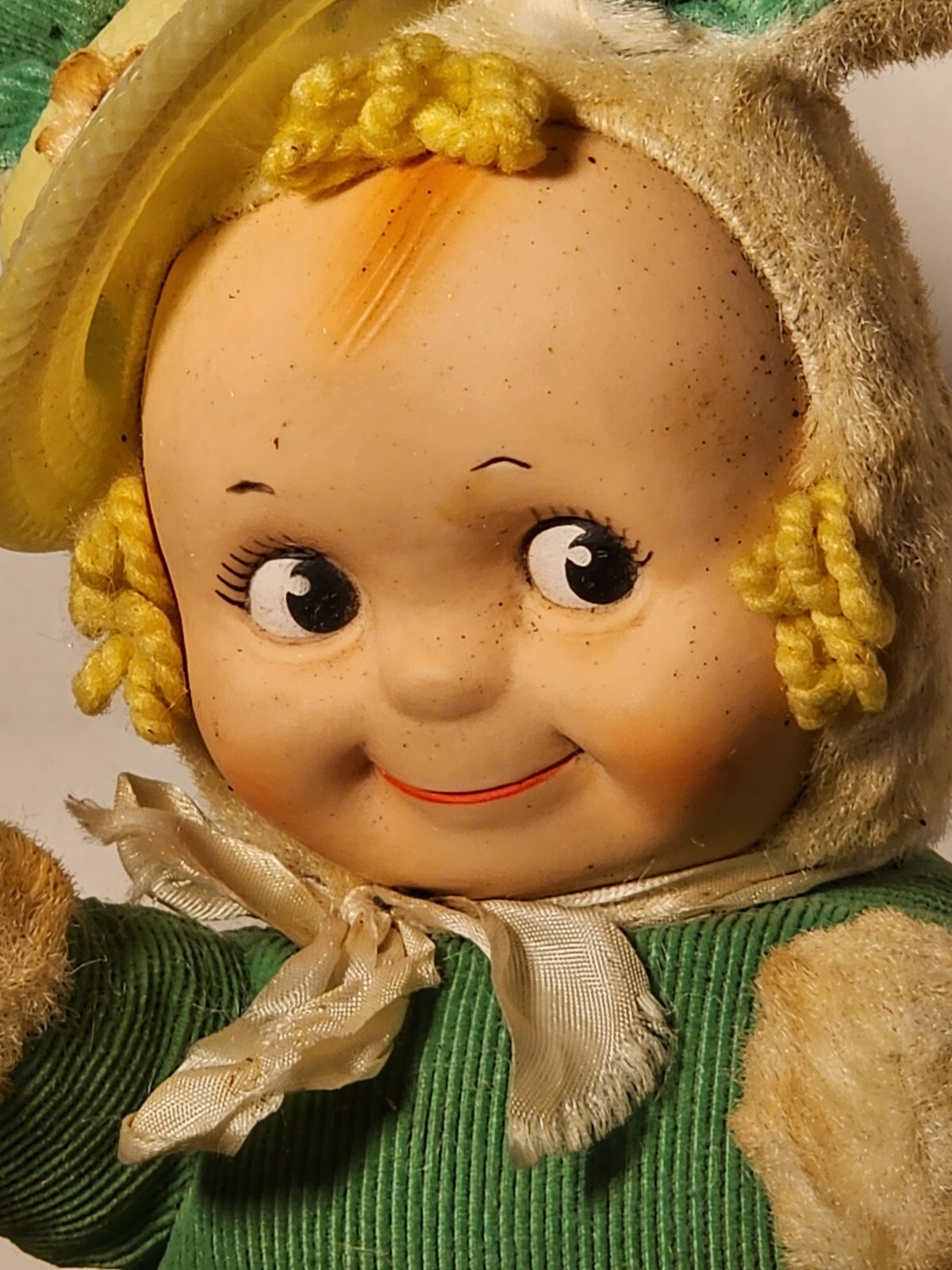 Rare Japan Kewpie Doll Bunny Rabbit Knickerbocker w/music box | eBay