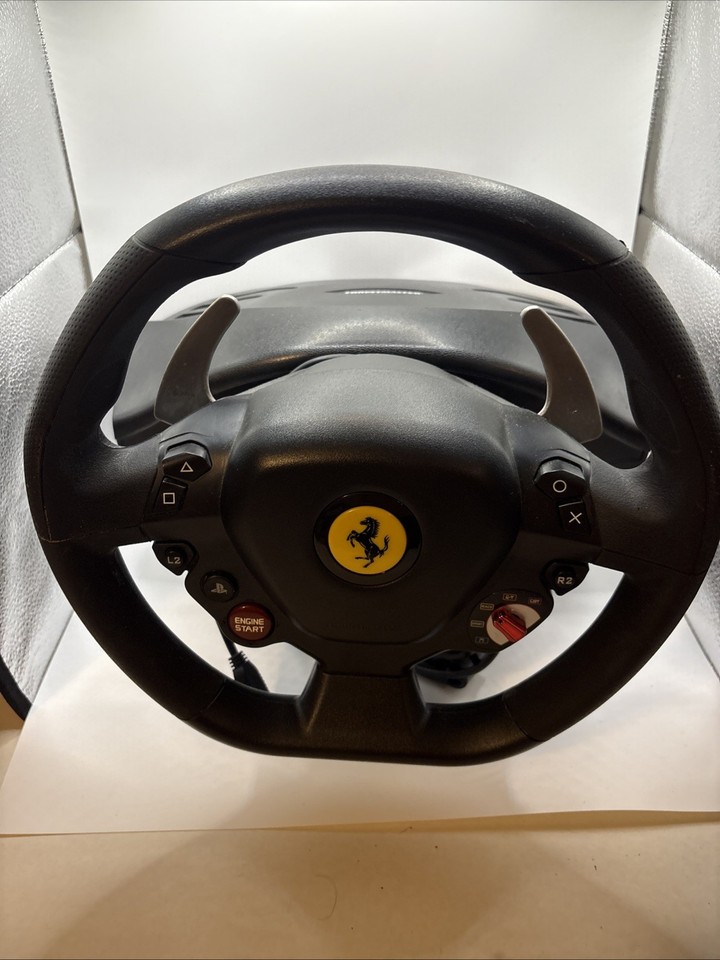 Thrustmaster T80 Ferrari Steering Wheel & Pedals PlayStation 4 | eBay
