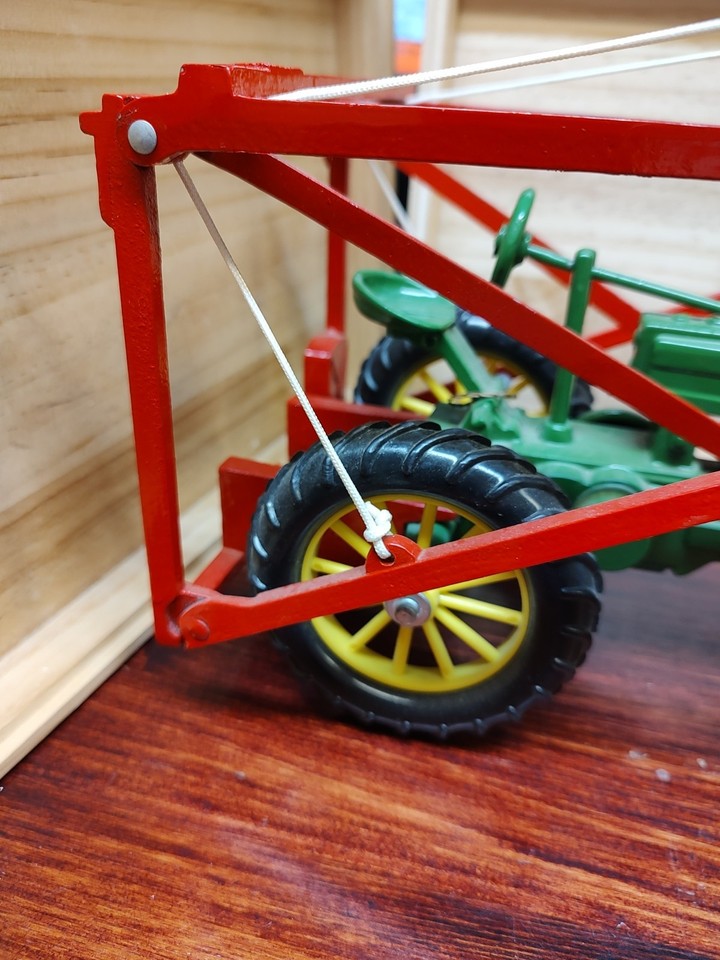 RARE 1/16 Scale Models John Deere Model A NF w/Farmhand Loader, Marked ...