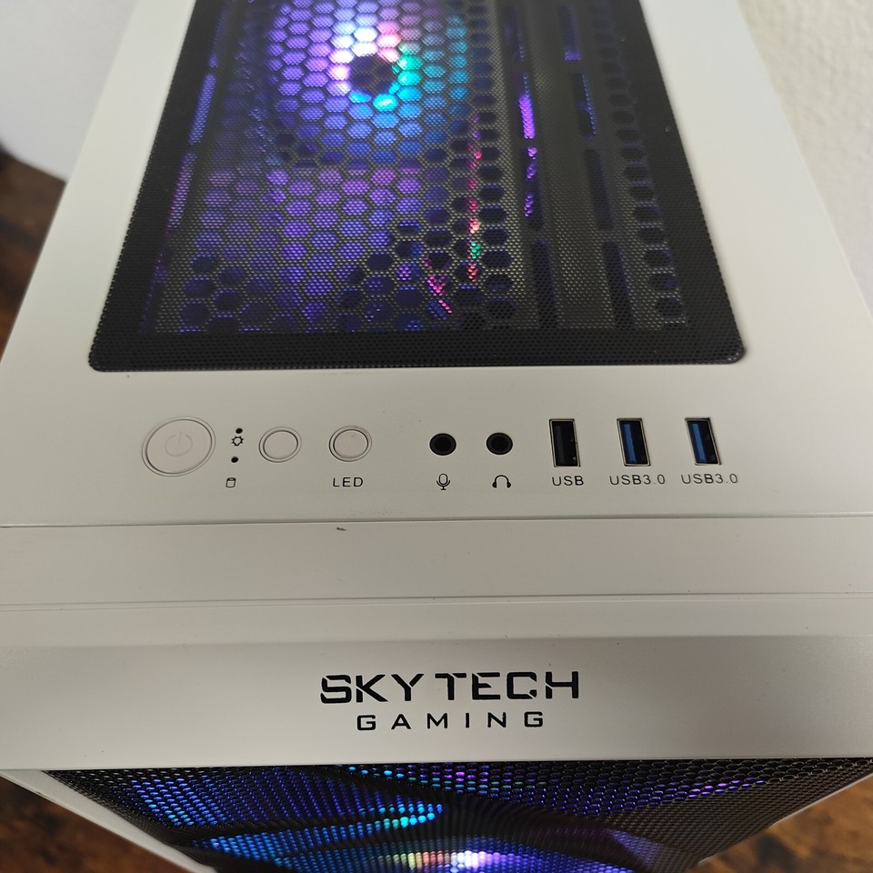 SKYTECH Gaming PC Desktop Computer i7 8700 32GB RAM 1TB SSD Nvidia ...