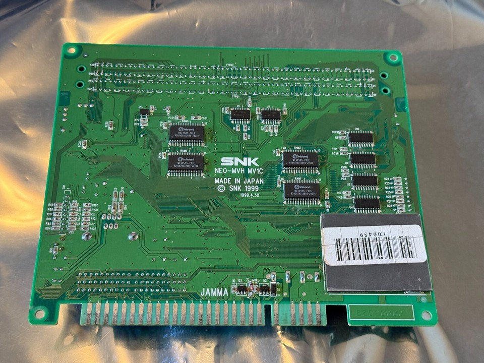 Neo Geo SNK MVS 1-Slot model MV-1C JAMMA without shell tested working ...