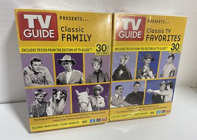 TV Guide Classic TV Favorites & Classic Family Box Set, 60 Episodes on ...