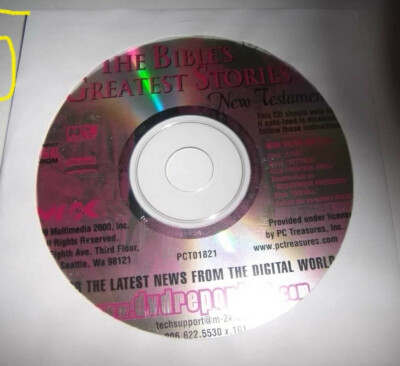 50x The Bibles Greatest Stories New Testament CD windows pc / Mac | eBay
